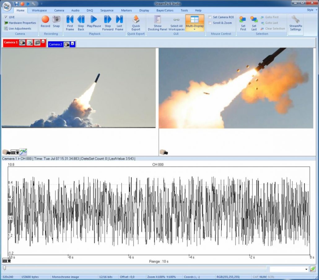 High-speed system captures at 1,000 fps x 1080p from multiple ...